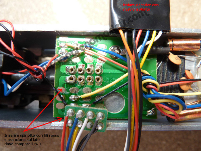 Digitization of electric locomotives - decoder insertion